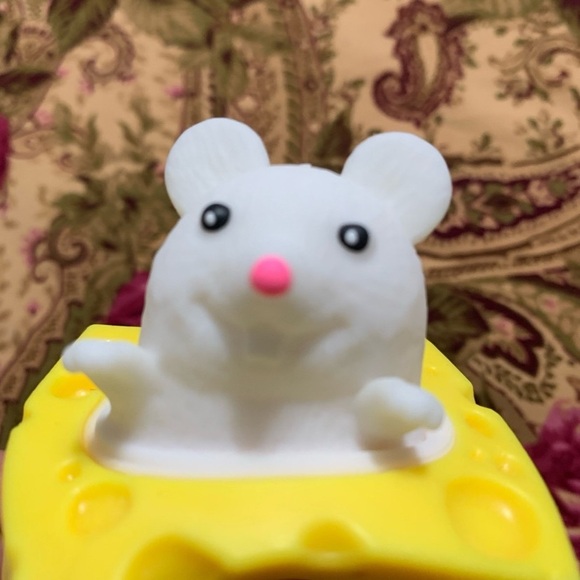 Toys | Bring On The Sun Pop Up Squeeze Animal Fidget Mouse In Cheese ...